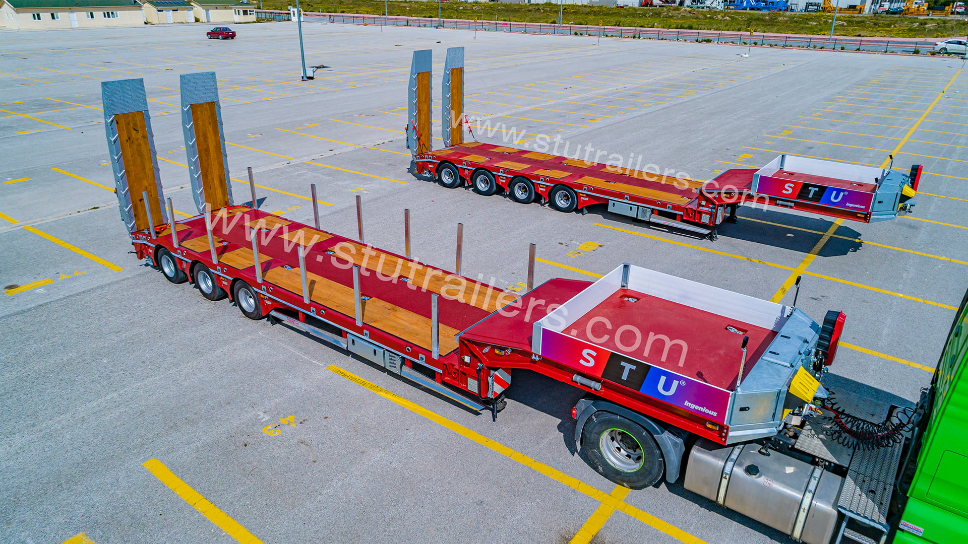 4 Axle Lowbed | STU Trailers | Lowbed